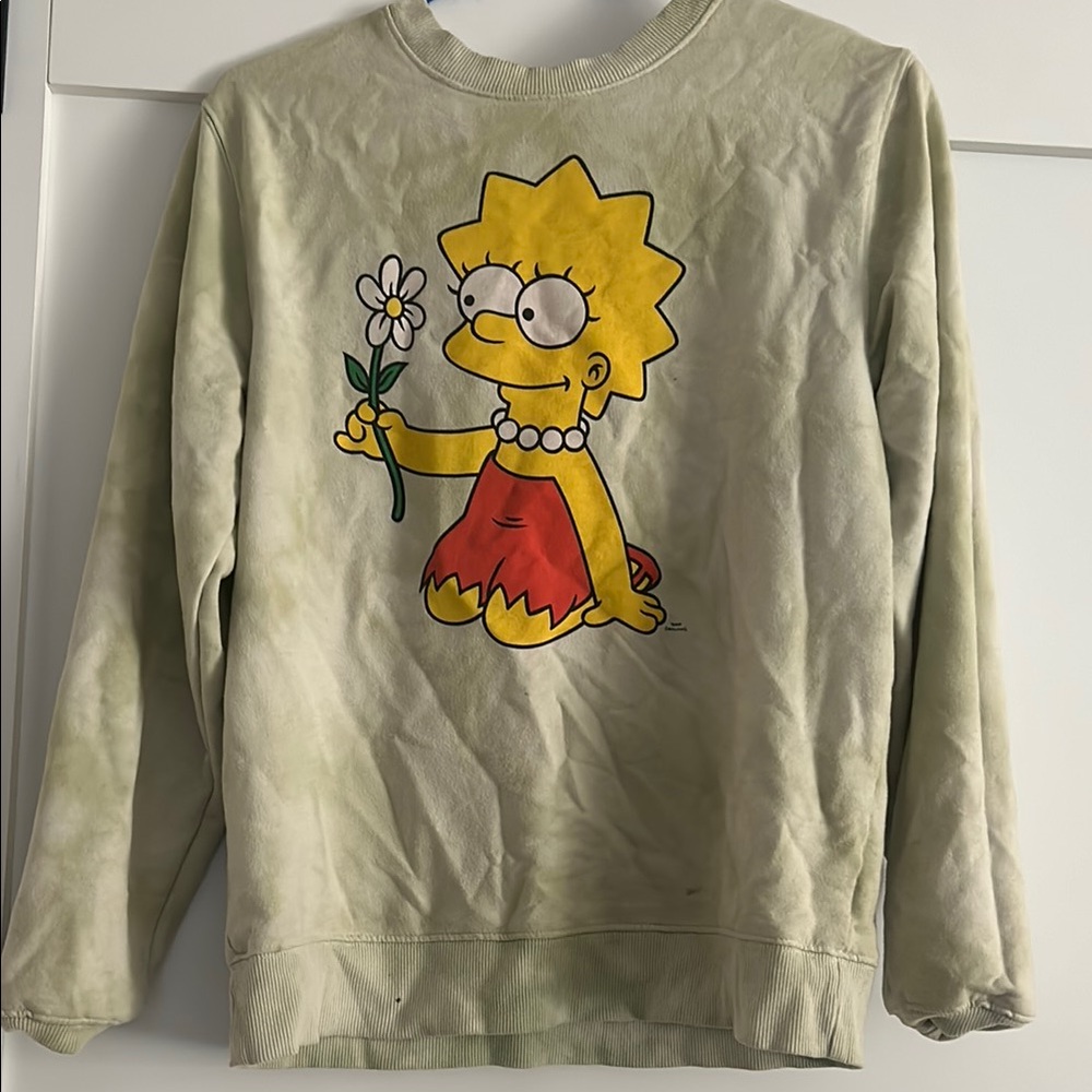 Urban Outfitters Vintage (2007) Lisa Simpson Sweatshi… - Gem